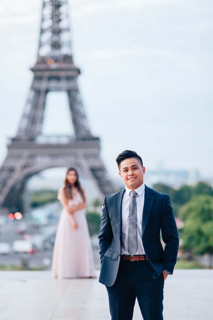 Henry and Natalie. Proposal, Eiffel tower, Louvre - Paris Photographer - Professional ...